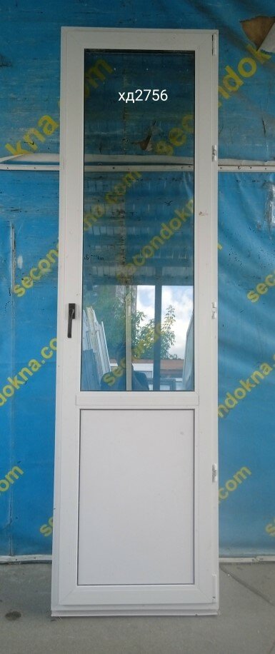 Дверь пластиковая Б/У 2520(в)х700(ш)