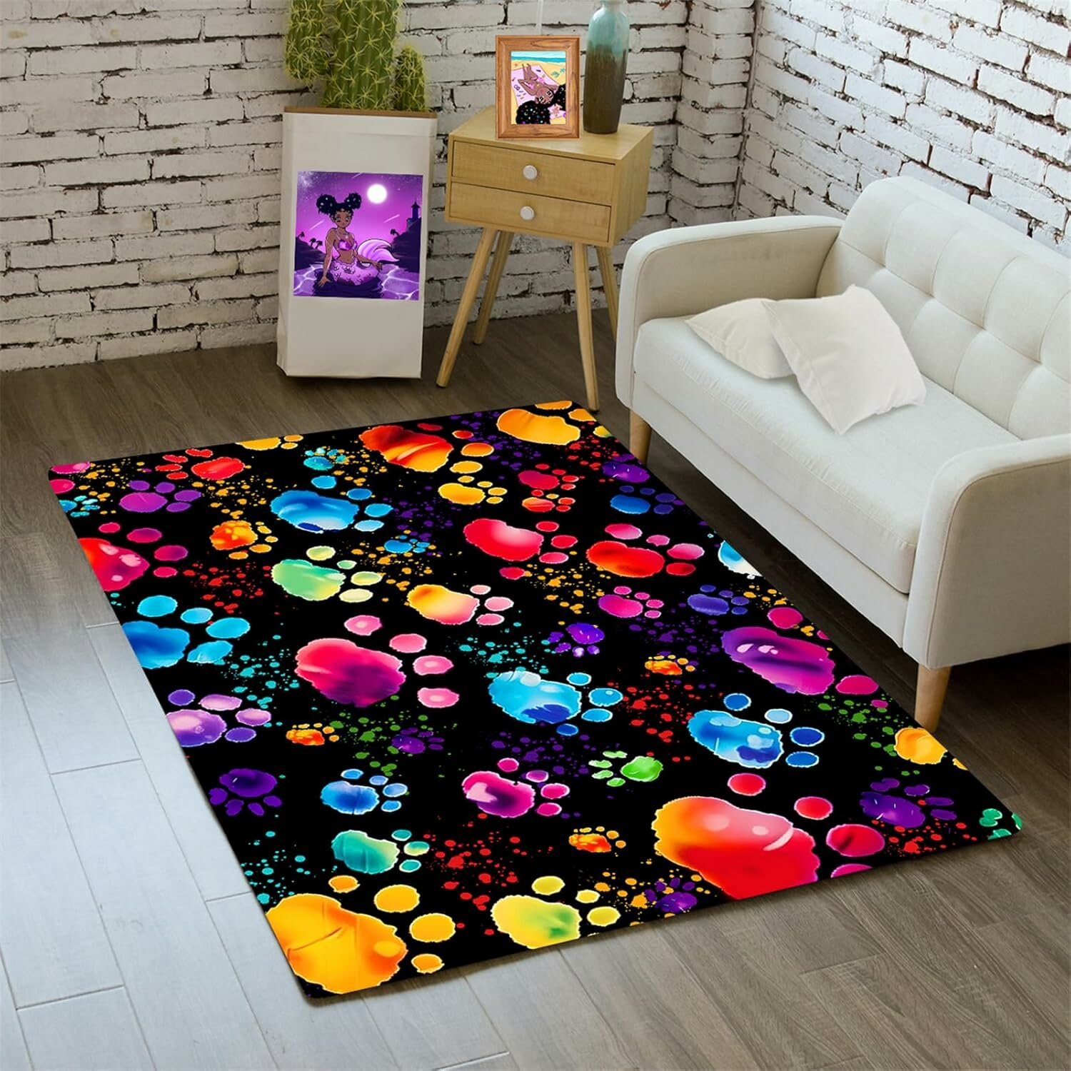 Ковер в форме геймпада