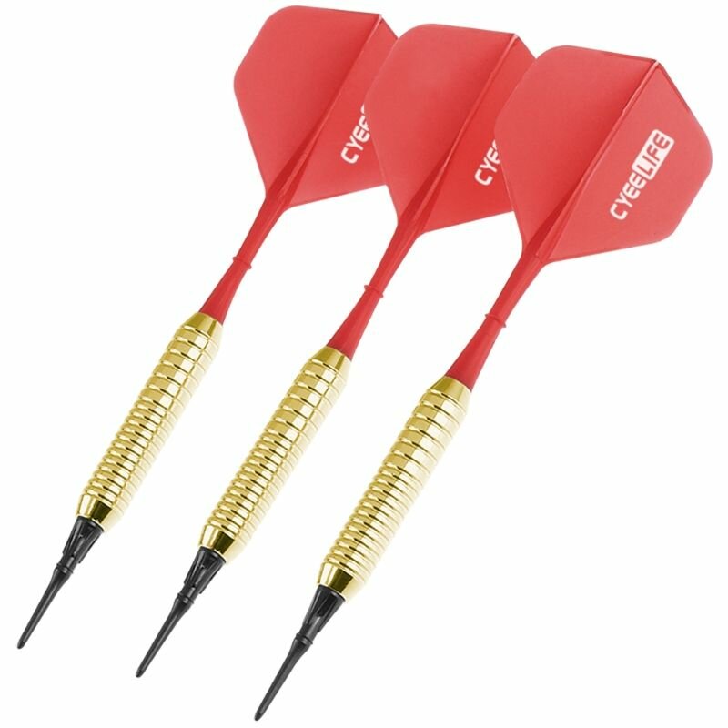 3 шт. 17 г дартс с мягким наконечником