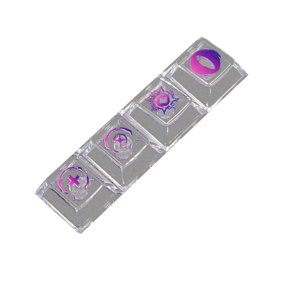 Высокопрозрачные кейкапы, улучшающие подсветку и долговечность