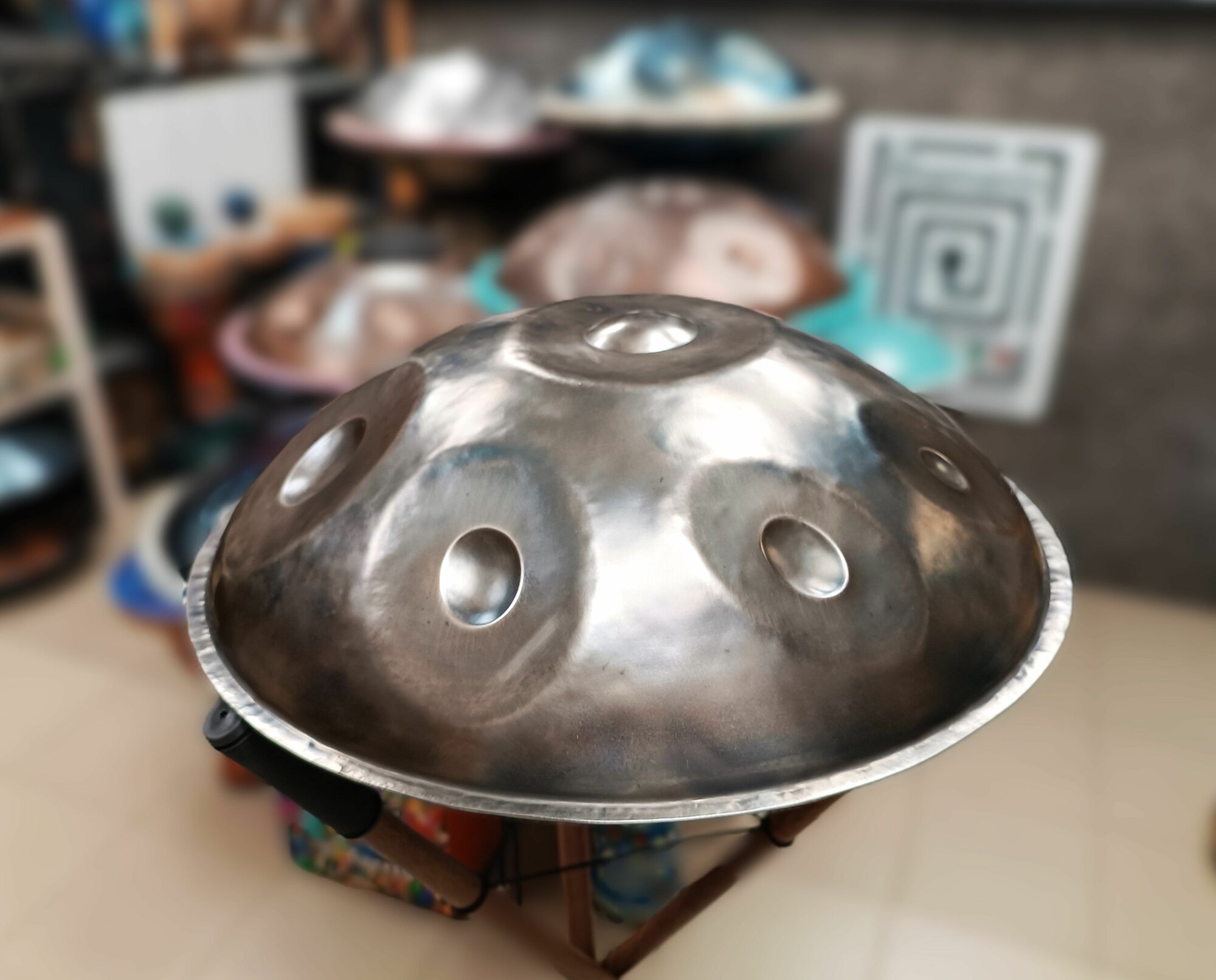 Ханг Handpan Chill Radar Spb F# Pygmy в защитном чехле.