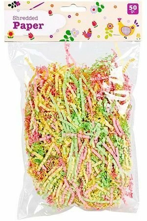 Декоративный наполнитель для подарочной упаковки PAPER SMILE, розовый микс, 50 г, Koopman International 491500060-2