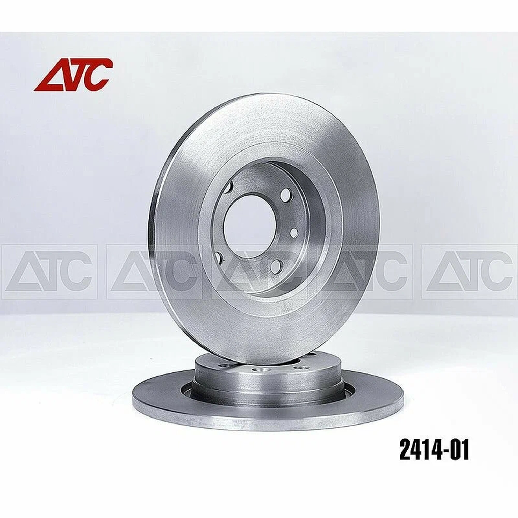 Тормозной диск передний АТС 241401 для а/м RENAULT Sandero, DACIA Logan, LADA Largus