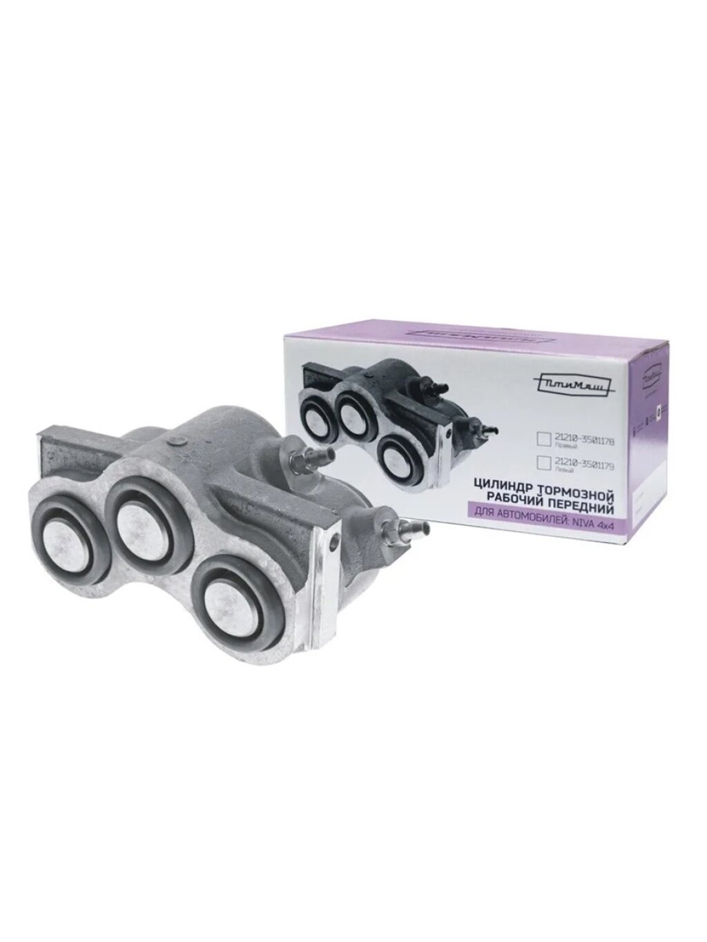 Цилиндр суппорта для а/м ВАЗ 2121 (левый) "ПтиМаш"