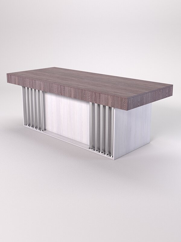 Стол президиума №7, Ясень Анкор и Ясень Анкор. Производитель товара - компания Westcom.