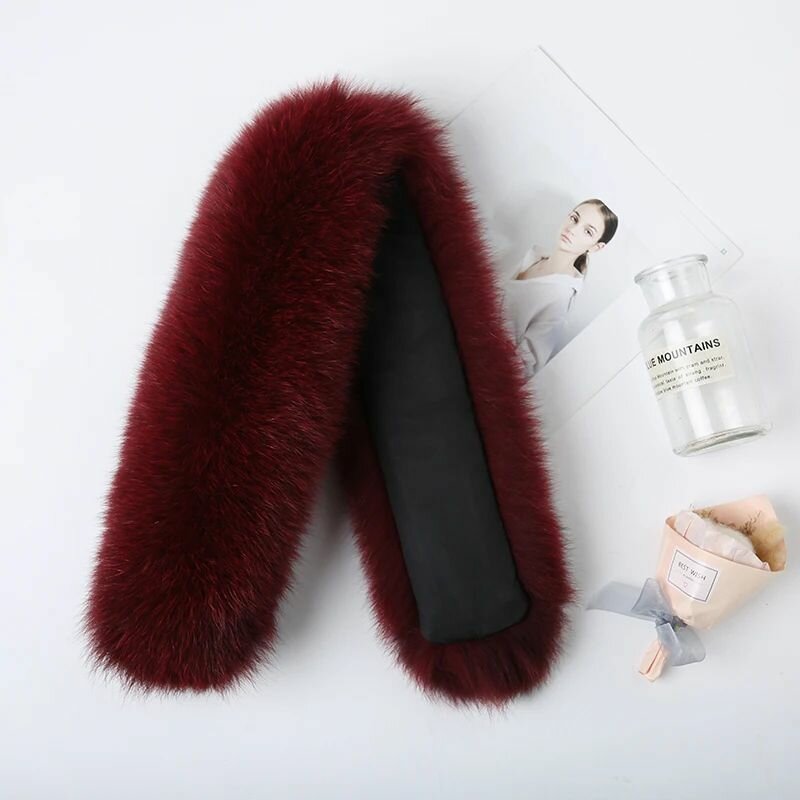 Горжетка LUCKYFUR Шарф из натурального меха лисы Женский зимний аксессуар