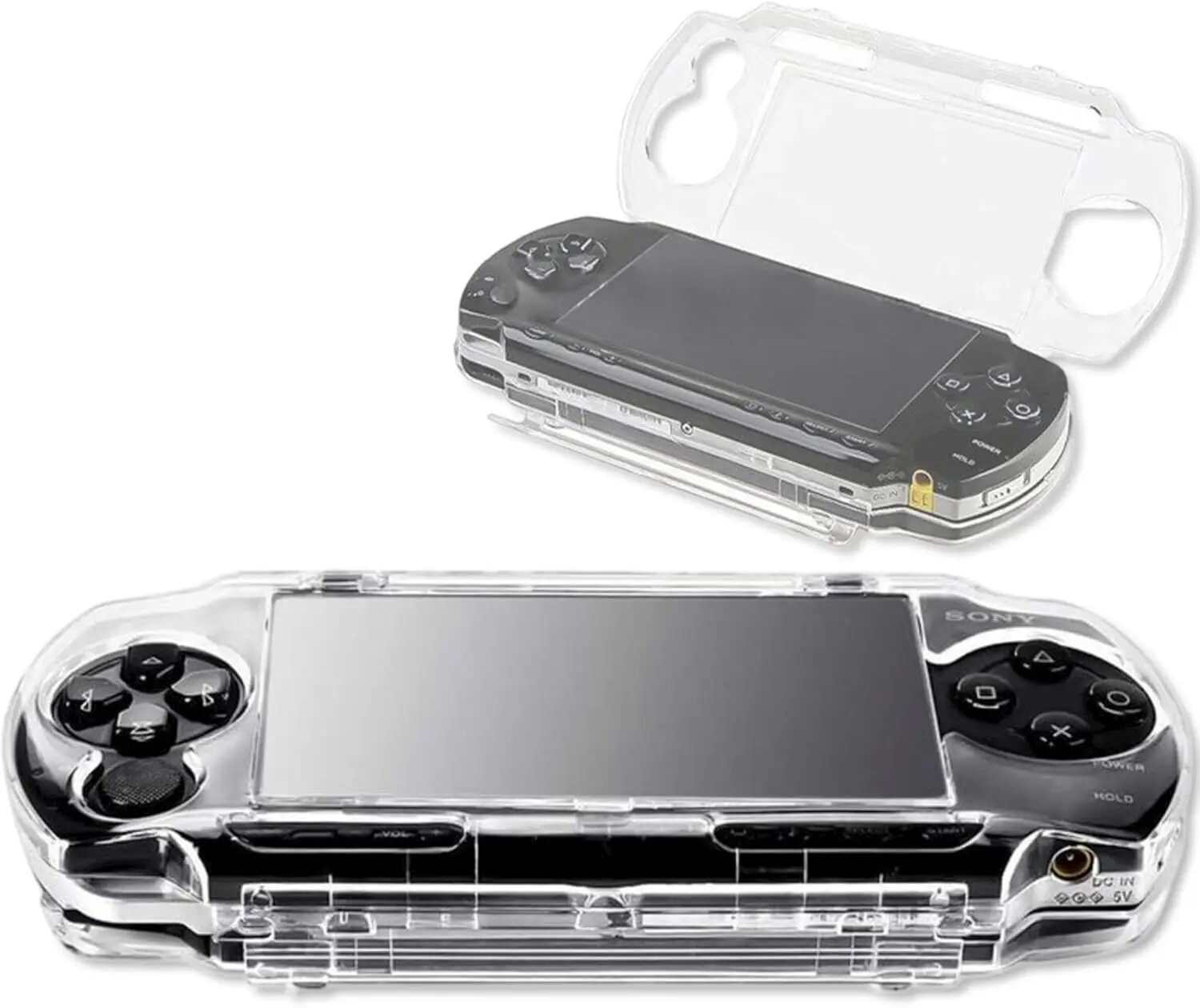 Прозрачный жесткий чехол для PSP 1000