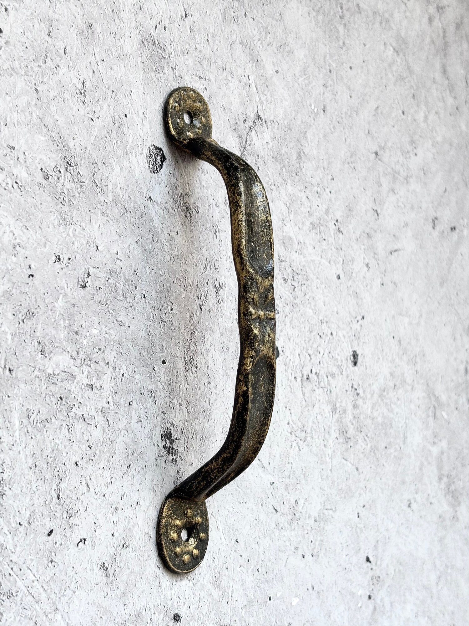 Ручка-скоба дверная кованая / ручка дверная межкомнатная/ мебельная ручка/ ручка для двери/ ручка металлическая