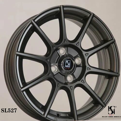 Автодиск KoKo SL527 Matte black 15*6.0 35 4*100 73,1