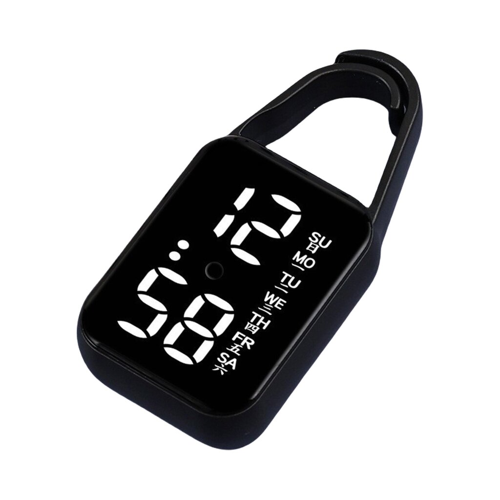 Квадратные настенные часы-Dark night Black