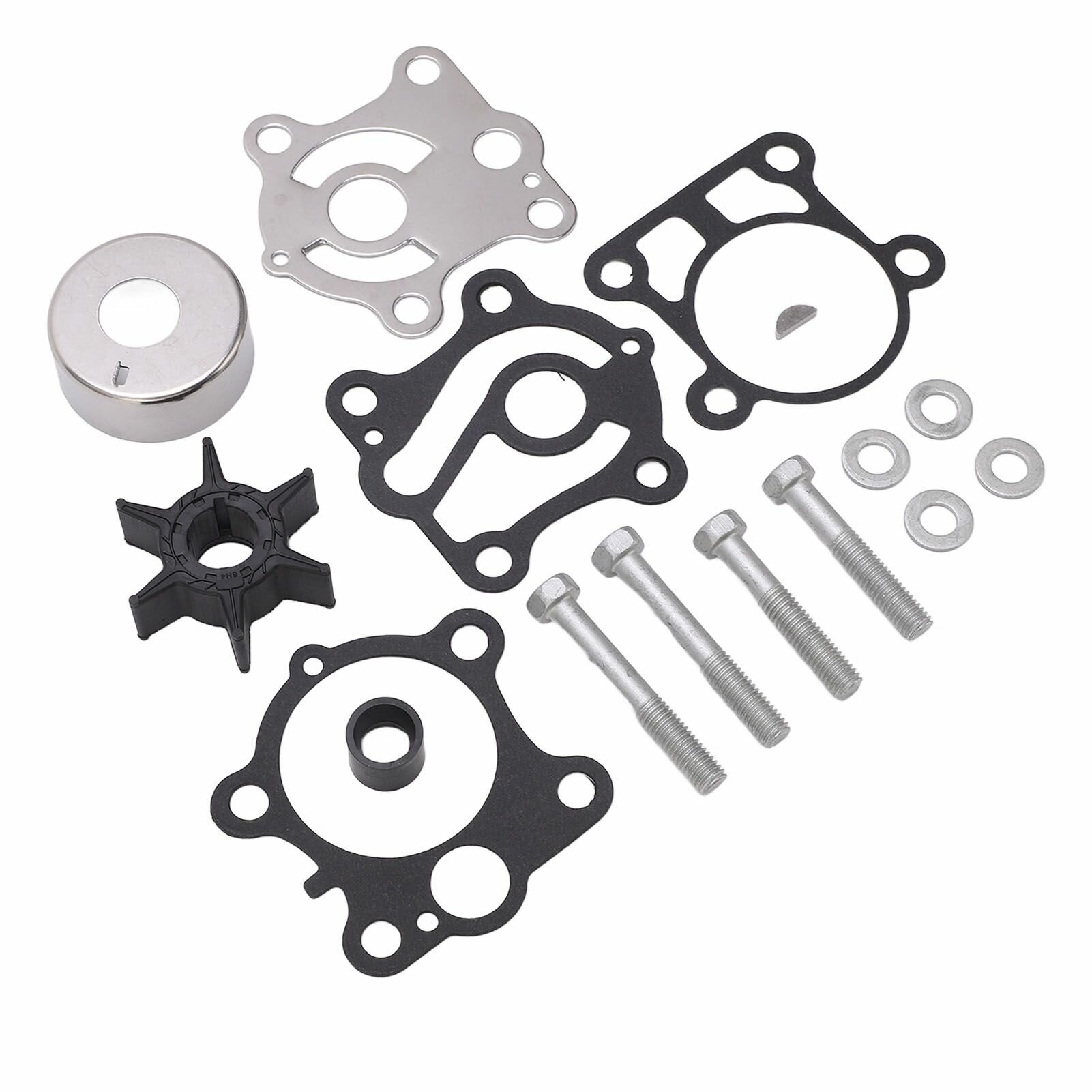 16 шт. комплект для ремонта крыльчатки водяного насоса для 40-50 л. с. 2-тактного подвесного мотора 6H4 W0078 00 совместимый