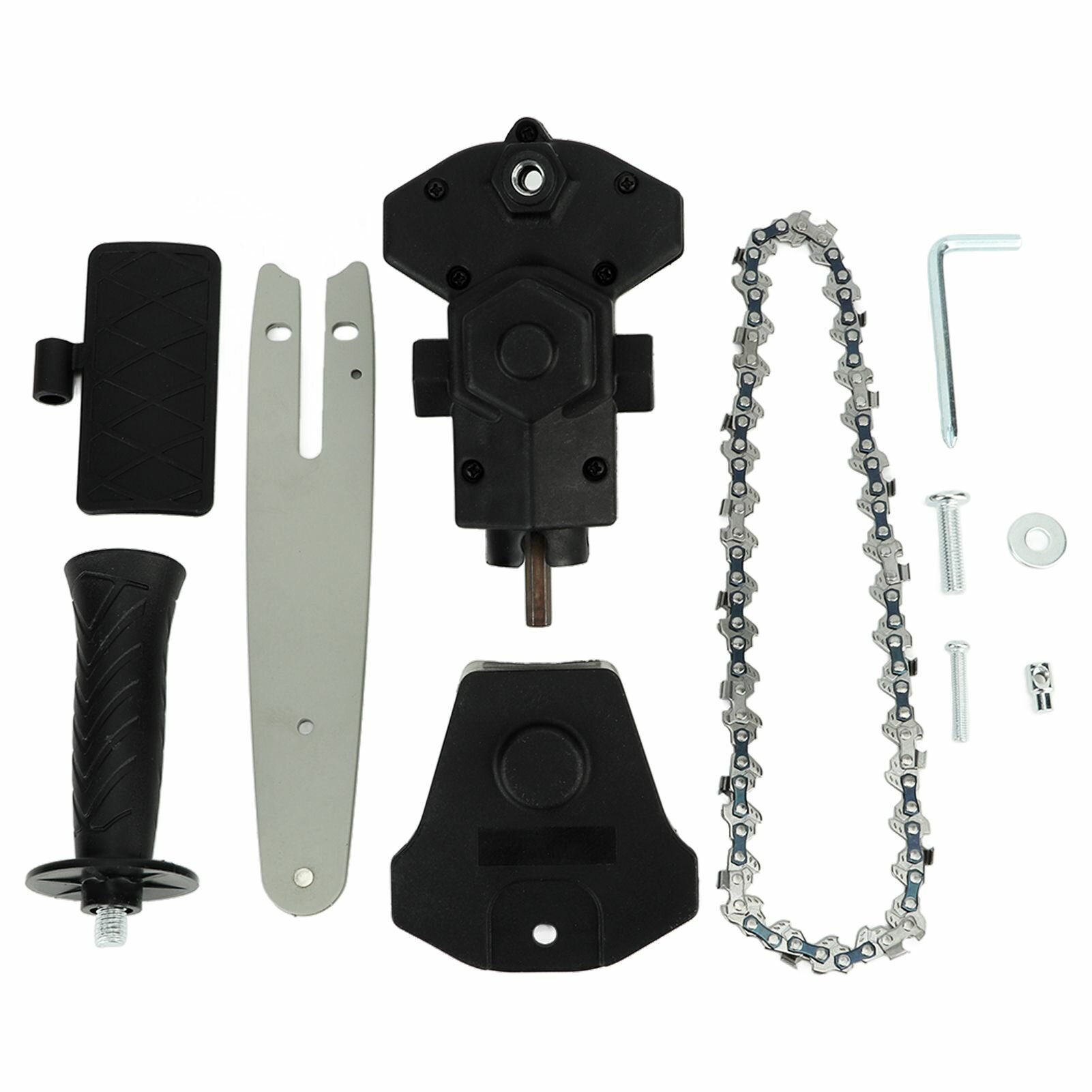 Насадка для бензопилы, электрическая дрель, модифицированная на насадку для бензопилы, одноручная электрическая цепная пила для резки дерева 15,2 см/6 дюймов