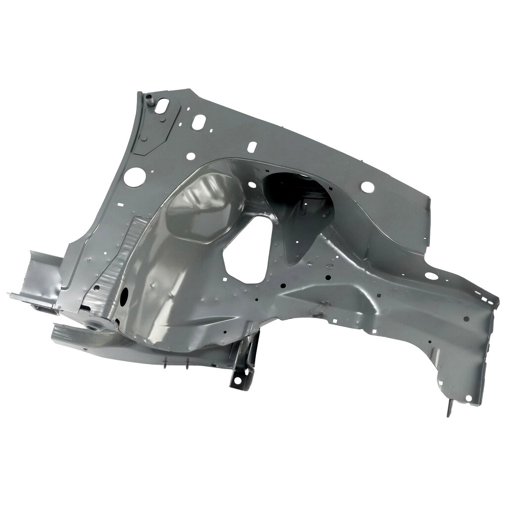 Брызговик с лонжероном правый в сборе Лада Гранта, Калина (катафорез)