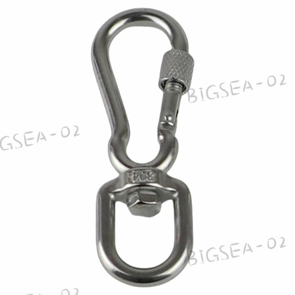 Крючок с вертлюгами из нержавеющей стали для ошейника для собаки