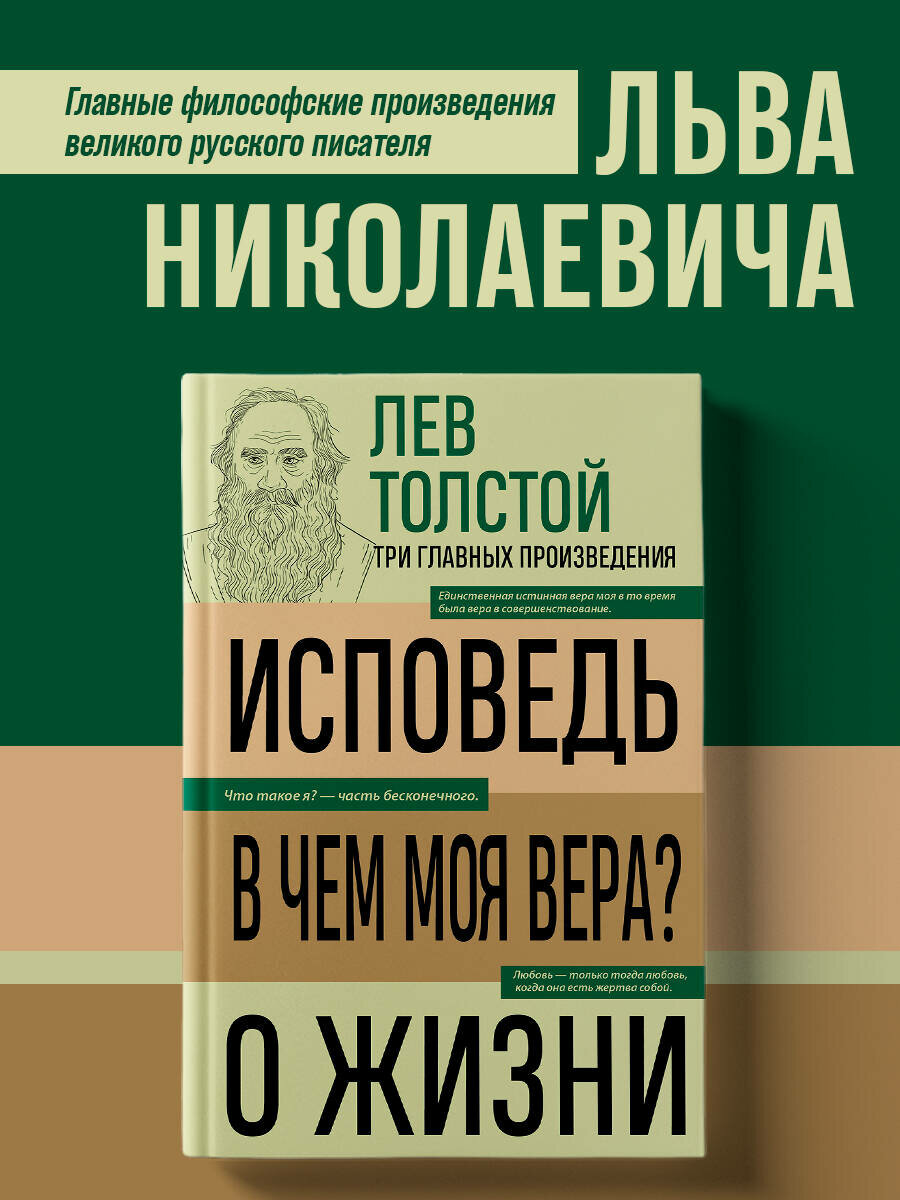 Толстой Л. Н. Лев Толстой. Исповедь. В чем моя вера? О жизни