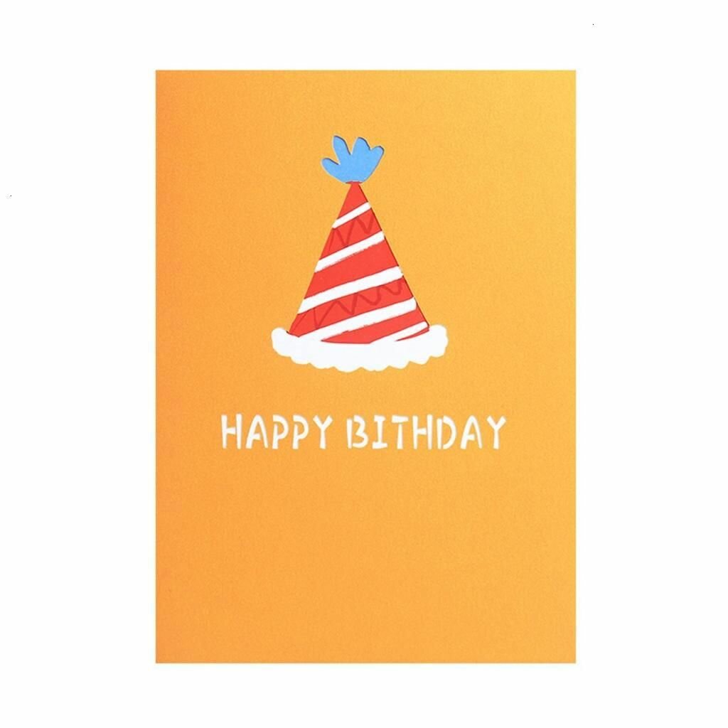 Радужный Кот Стерео Музыкальная Световая открытка на День рождения