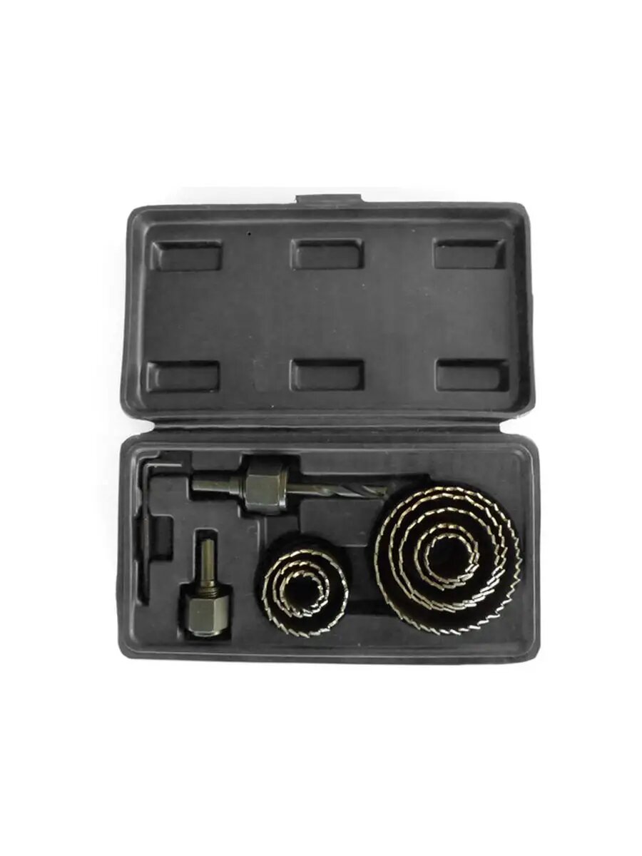 Набор пильных коронок по дереву 11 предметов GEPARD (GP2200-11)