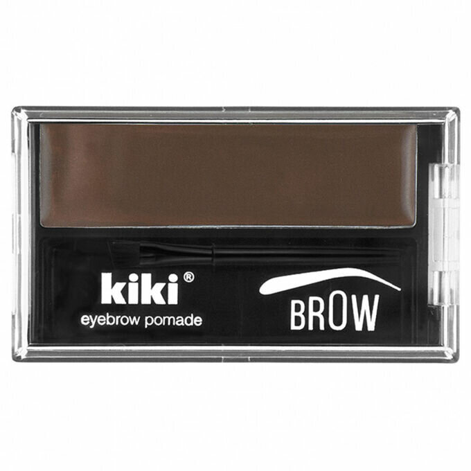 Помада для бровей Kiki с кисточкой, тон 102, светло-коричневый