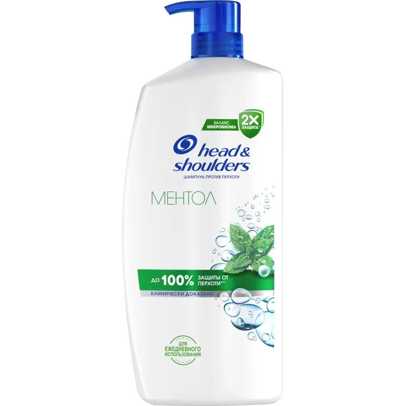 Шампунь Head&Shoulders от перхоти Ментол 800мл