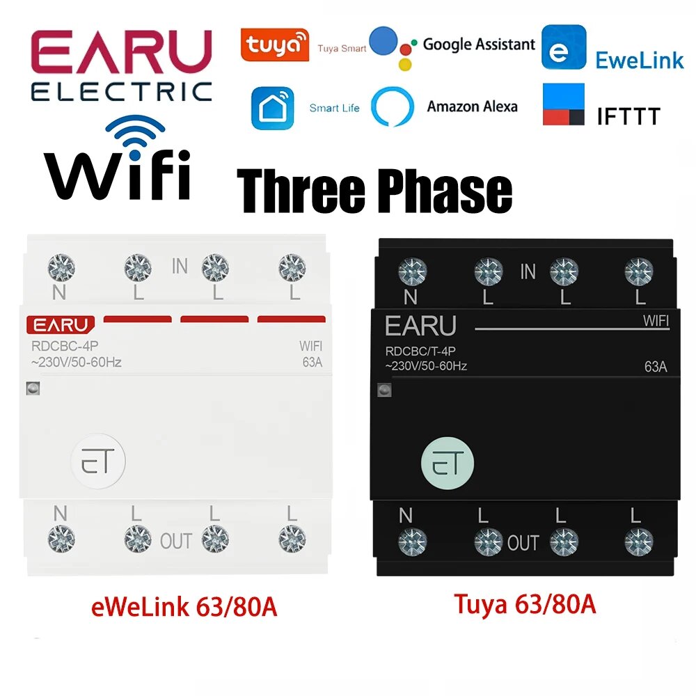 Wi-Fi умный выключатель EARUELECTRIC для умного дома