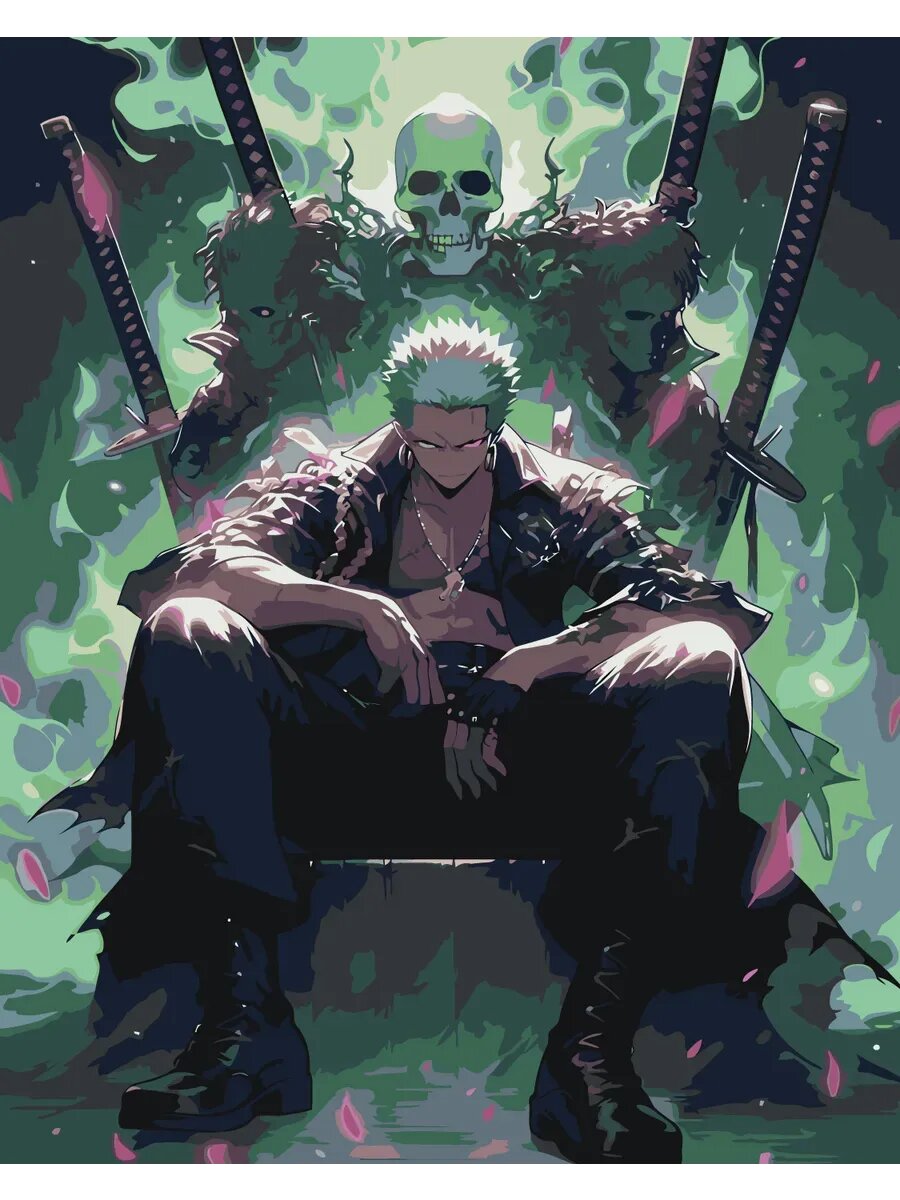 Картина по номерам Ван Пис