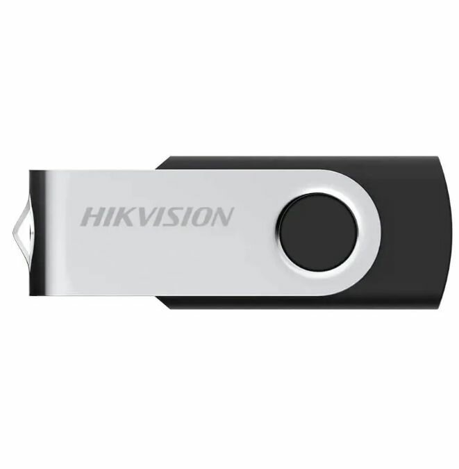 Память USB Flash 16 ГБ HIKVISION M200 (HS-USB-M200S/16G) - USB 2.0, USB Type-A, вид закрывания - Поворотный, металл