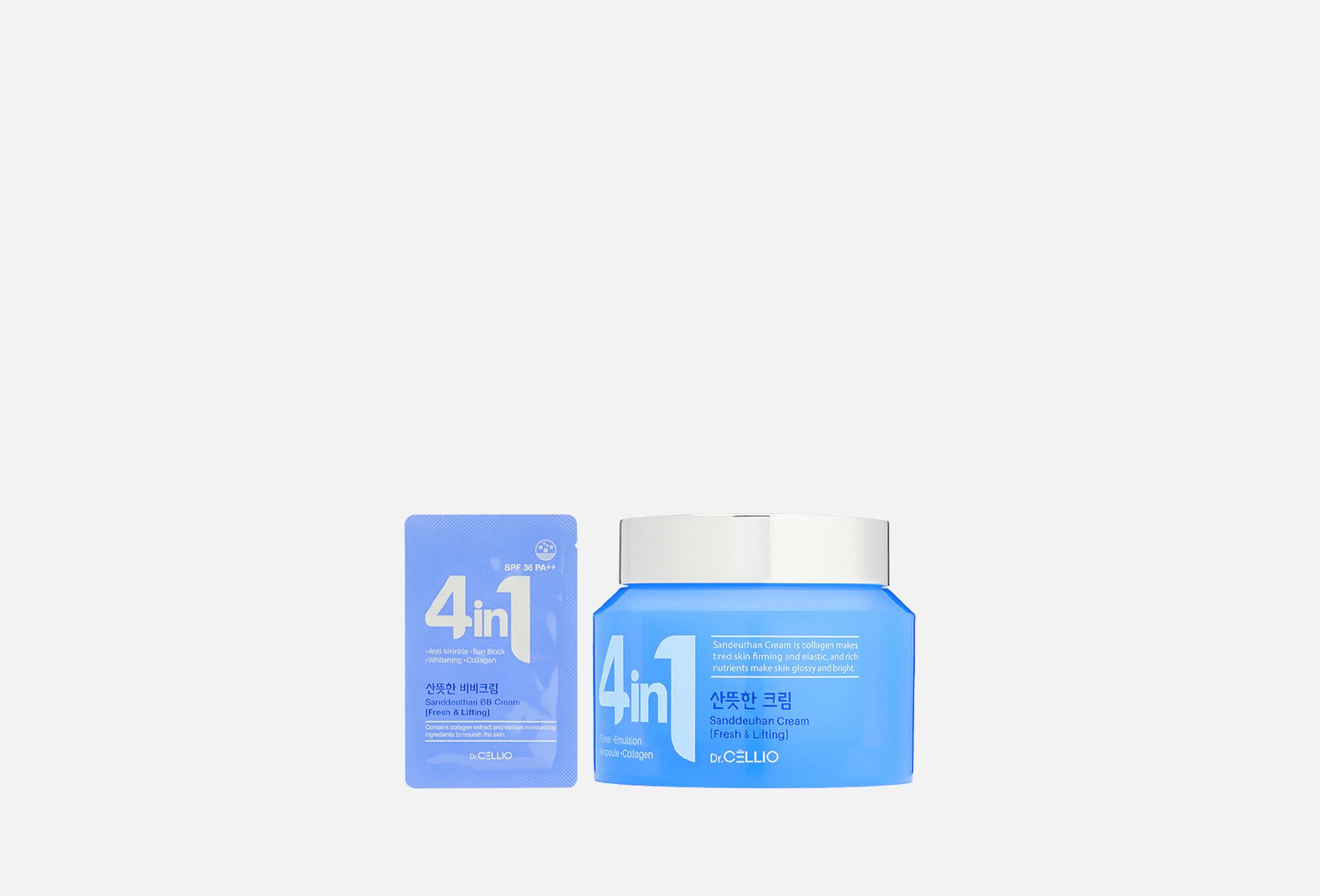 Крем для лица DR.CELLIO 4 IN 1 SANDDEUNHAN CREAM Collagen 70 мл
