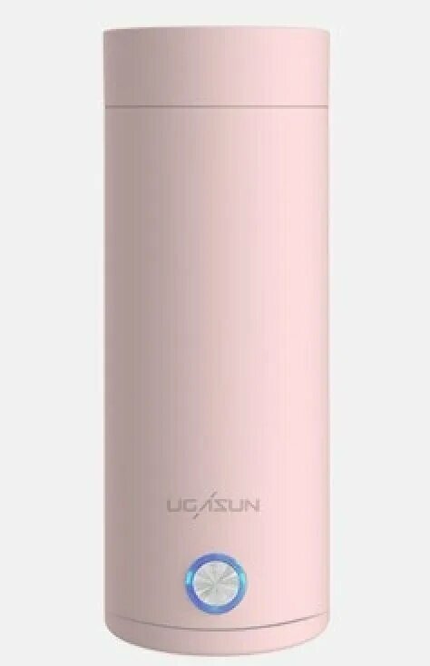 Термос "PENGPOOL" с подогревом, 0,4 л, евростандартная вилка, красный/белый