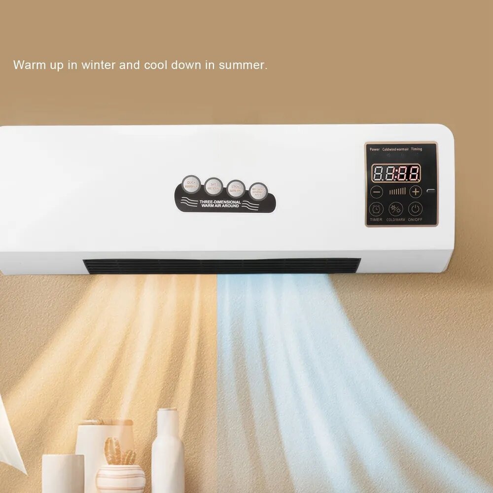 Охладитель воздуха Karflue, портативный кондиционер, белый, Китай, 3D Warm Air — фото 1