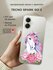 Чехол на Tecno Spark Go 2 / Текно Спарк Го 2 с принтом "Единорог с пионами", про...