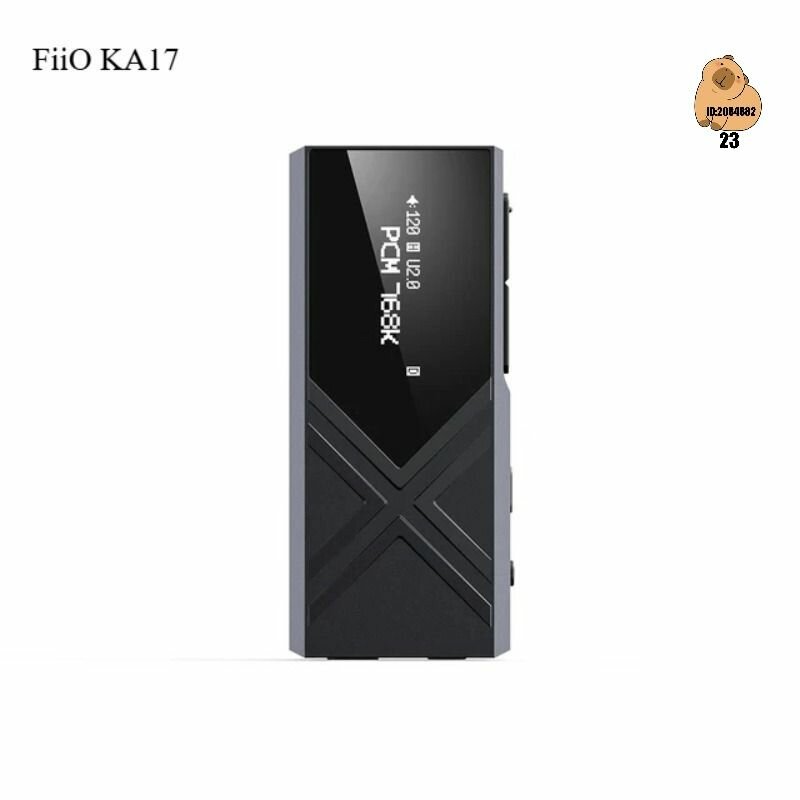 FiiO KA17 Портативный аудиодекодер USB HiFi DAC, двойной ES9069Q PCM768 DSD512 с выходом 3,5/4,4 мм для Android iOS Mac Win 10wf