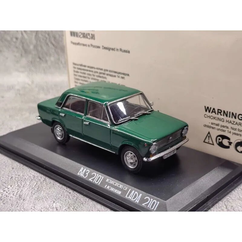 WELLY BA3 LADA 2101 металлическая модель автомобиля 1:43 C