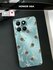 Чехол на Honor X6A / Хонор X6A с принтом "Паттерн цветы сепия"