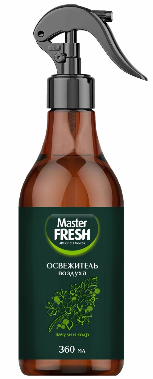 Освежитель воздуха Master FRESH Аква, с ароматом пачули и кедр, 360 мл