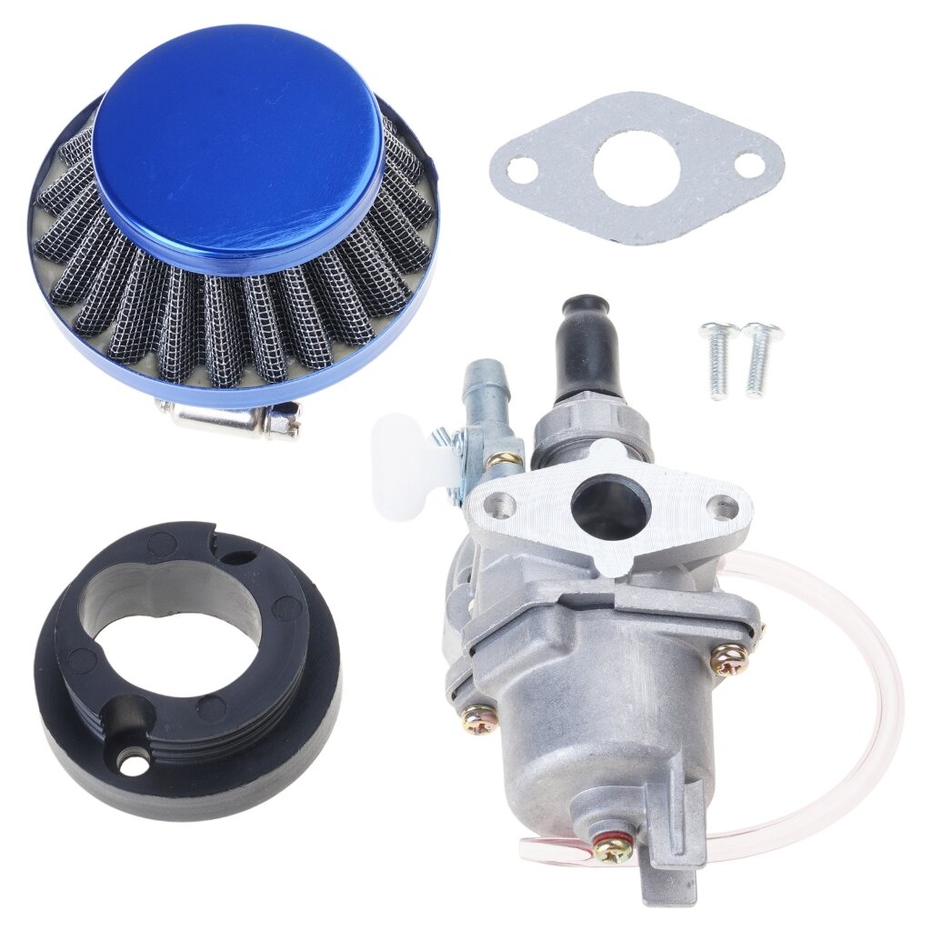 47-кубовый 49-кубовый карбюраторный двигатель Carb с воздушным фильтром Pod 2-тактный для картинга Багги