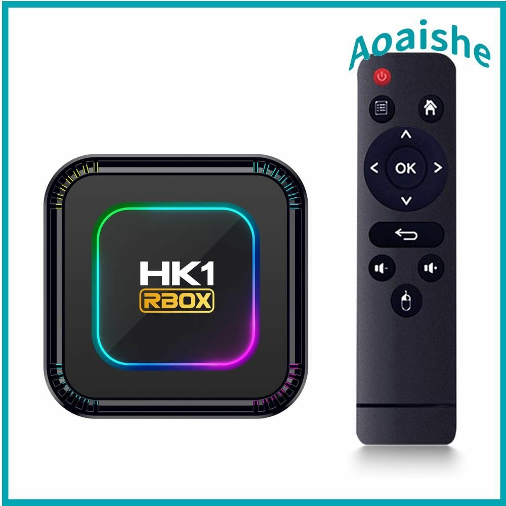 HK1 RBOX K8 Android 13.0 Smart TV Box, Высокопроизводительный медиаплеер с поддержкой HDR10+, для просмотра контента в смарт-качестве