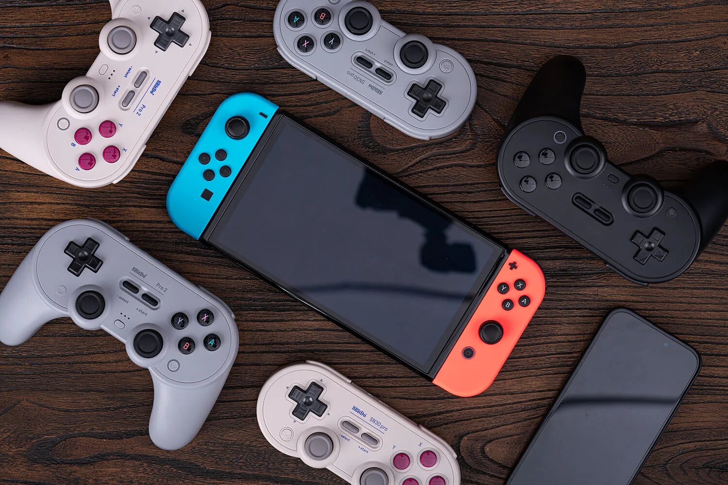 8Bitdo SN30 Pro+ Bluetooth геймпад для Nintendo Switch — фото 1