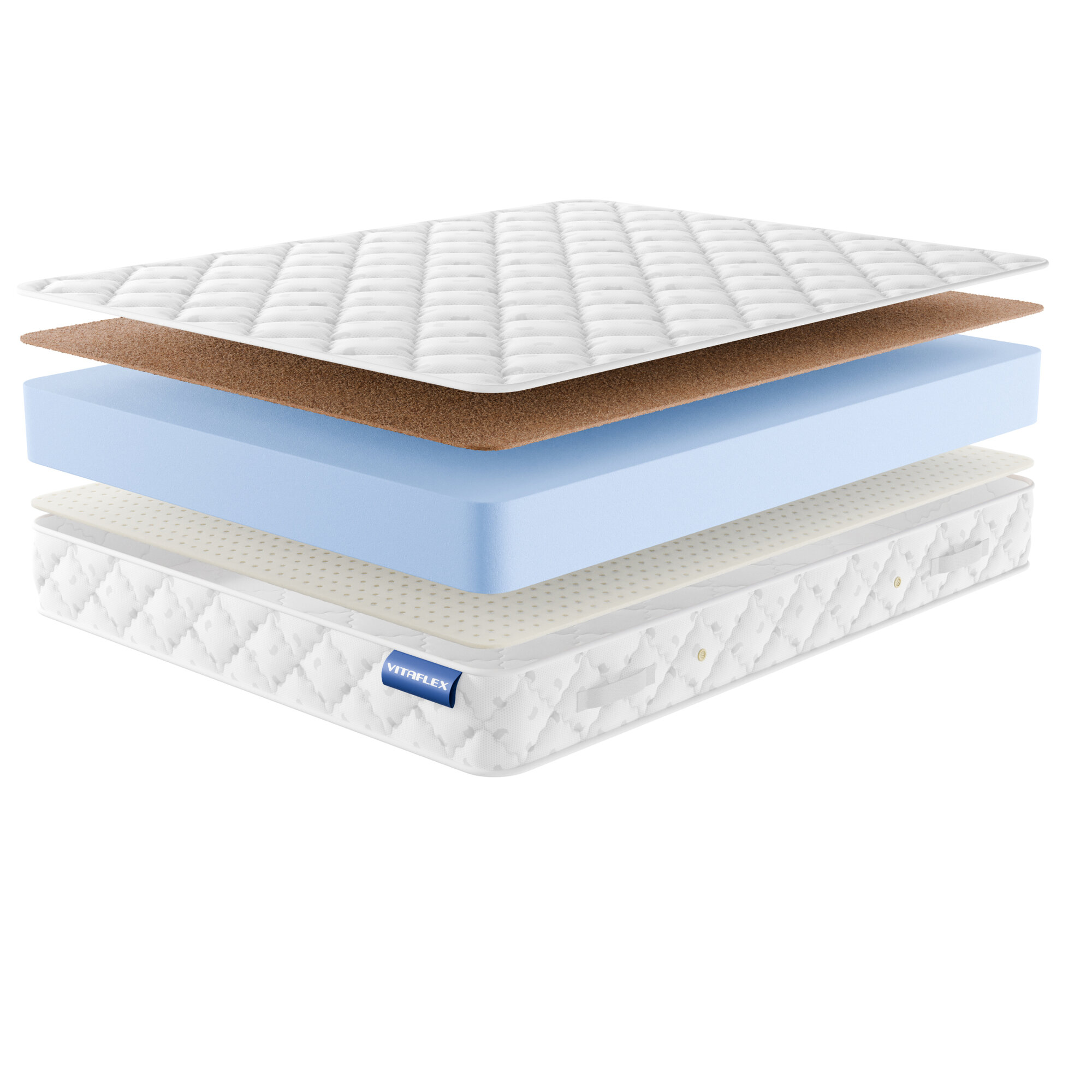 Матрас Vitaflex Standart Hard Max Eco 200х200 серии Foam Eco высота 21 см