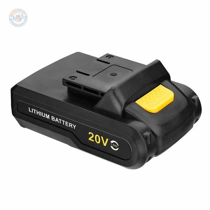 Аккумулятор DEKO DKCD20FU-Li 20V 1.5Ah, запасная батарея для дрели-шуруповерта, компактный и лёгкий источник питания