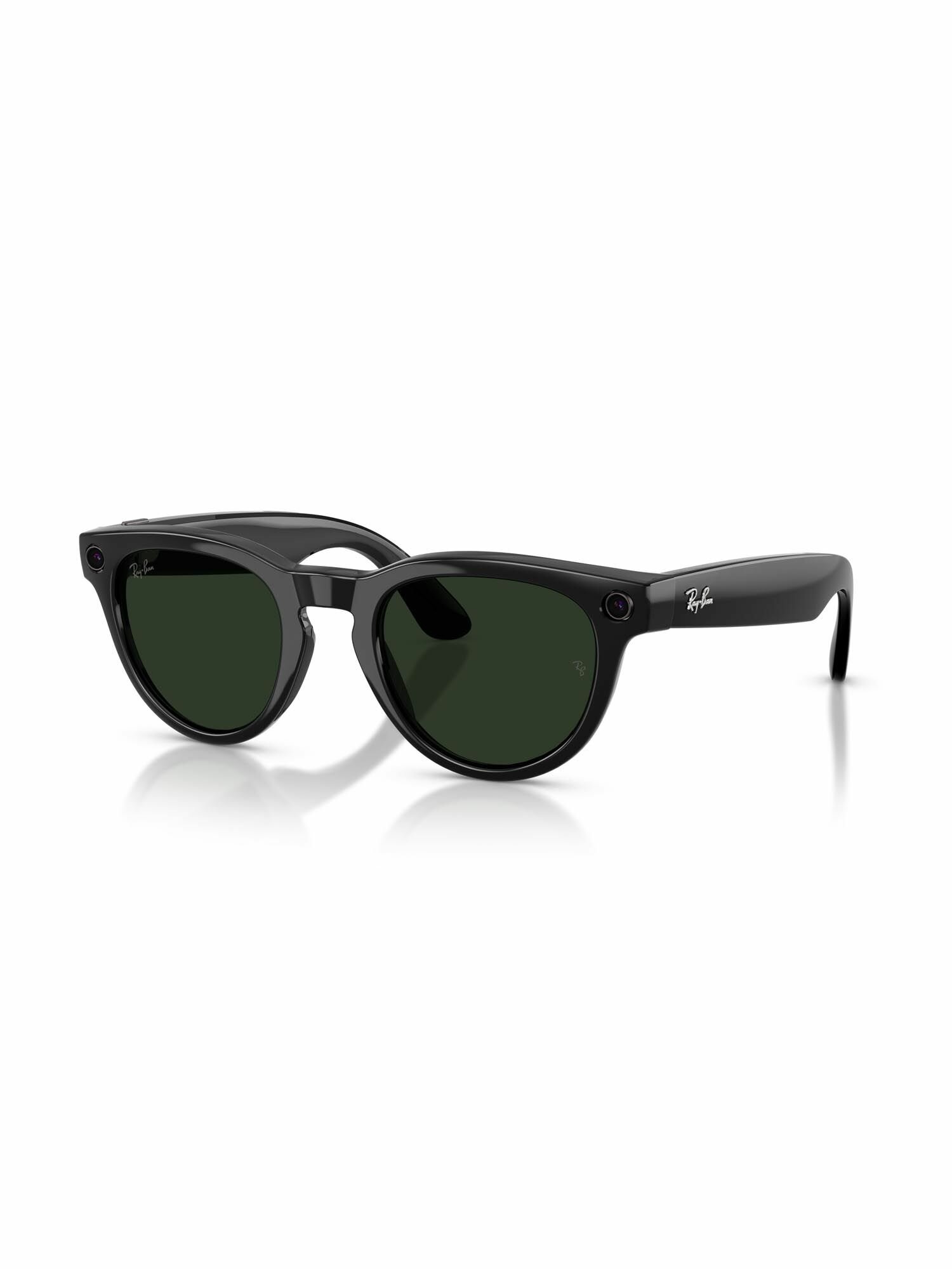 Умные очки с камерой Ray-Ban Headliner (Gen 2), фотохромные линзы Clear/Graphite Green Transitions, оправа Shiny Black