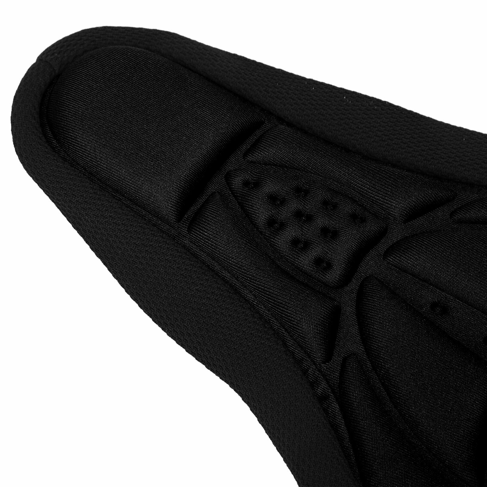 Чехол на сиденье велосипеда Мягкая дышащая прочная губка Простая установка Удобная вогнутая выпуклая конструкция Подушка сиденья велосипедаЧерный