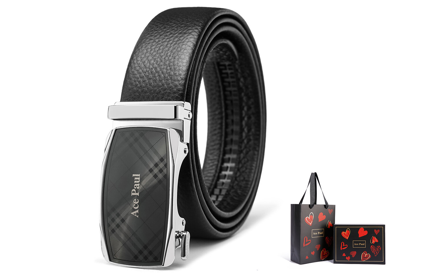 Ace Paul Leather Belts Men's 130cm