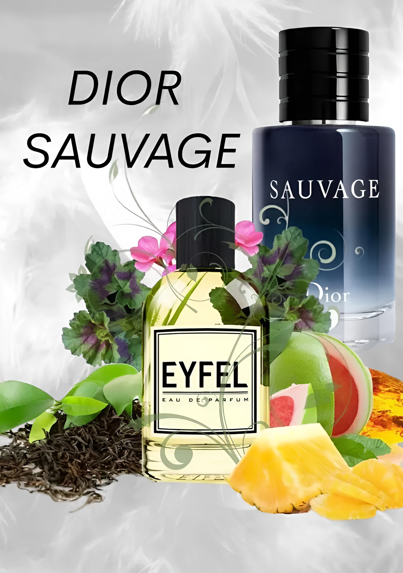 Духи мужские EYFEL M130 Sauvage , цветочные восточные, парфюм 50 мл