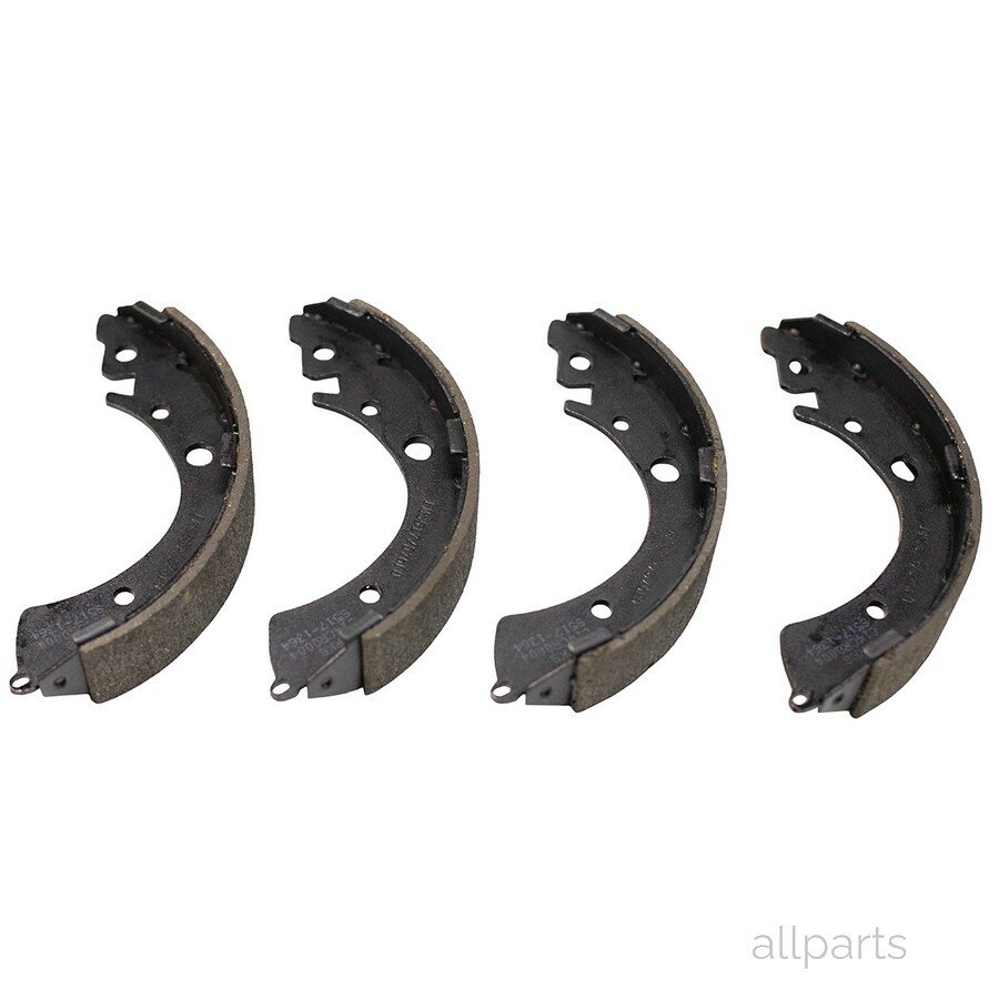 CWORKS C14CR0004 Тормозные колодки задние барабанные, Low Metallic