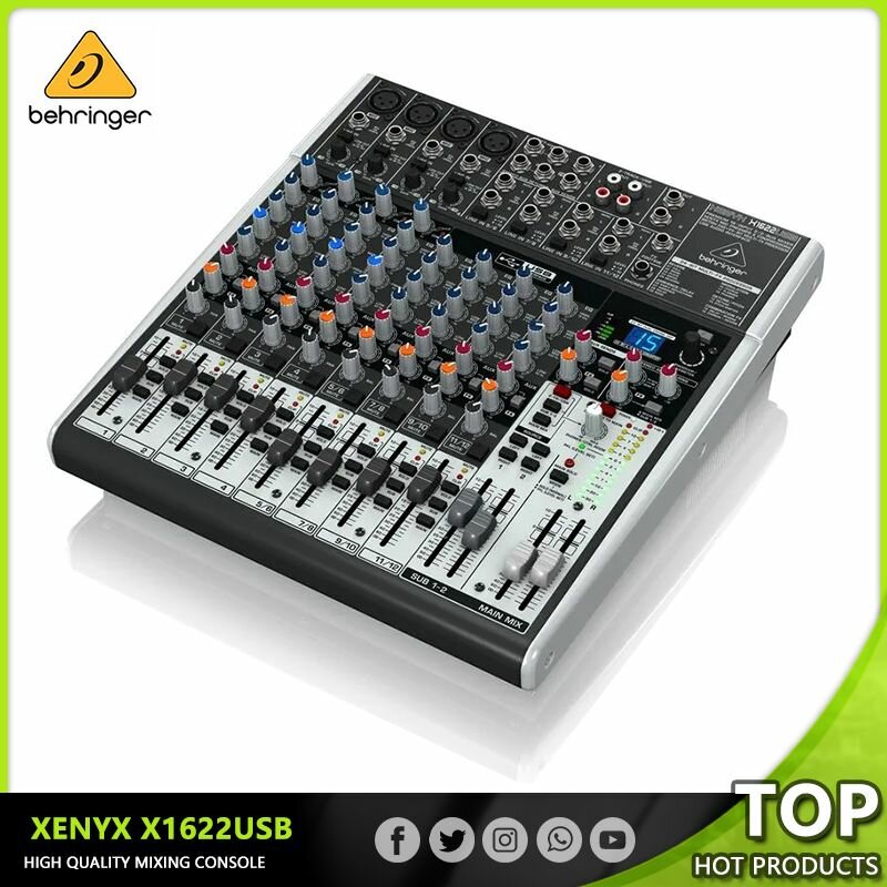 Микшерный пульт Behringer XENYX X1622USB mixer