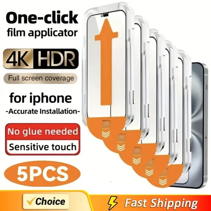 Защитная Пленка Из Закаленного Стекла Для iPhone 14/11/13/12/15/16 Pro Max Mini XS XR, For iPhone 12