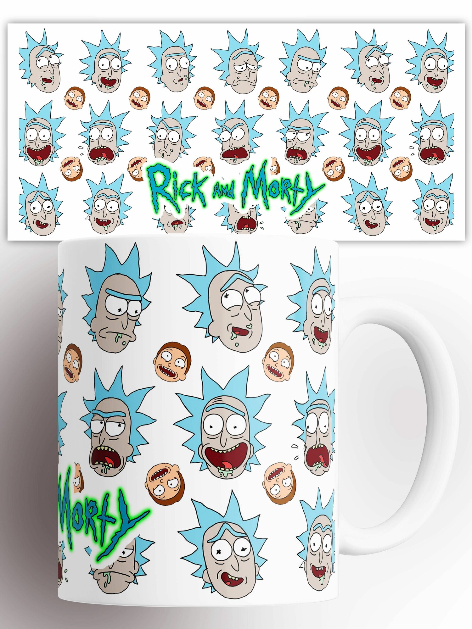 Кружка Рик и Морти 330 мл
