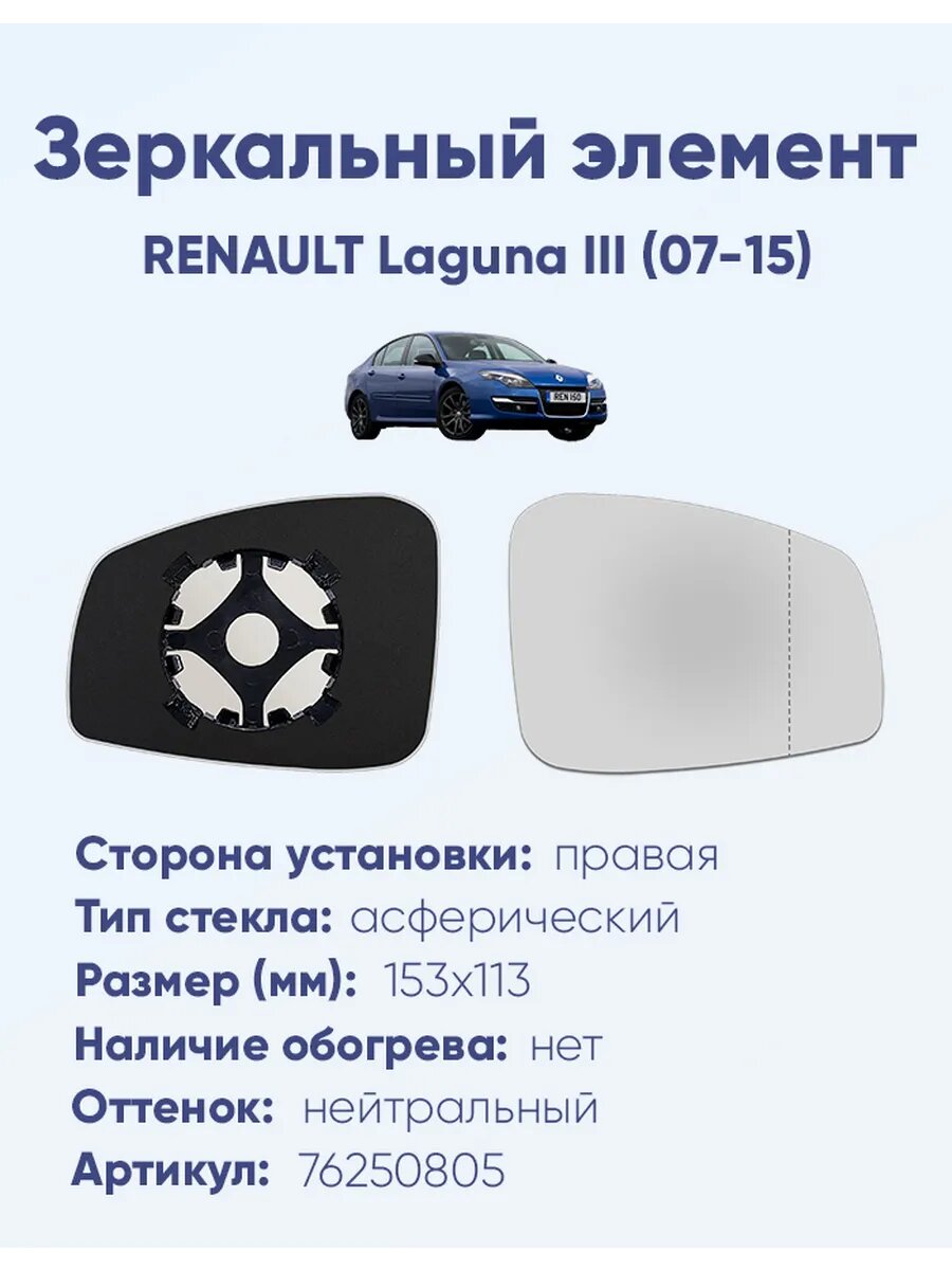 Элемент R для RENAULT Laguna III (07-15)A76250805