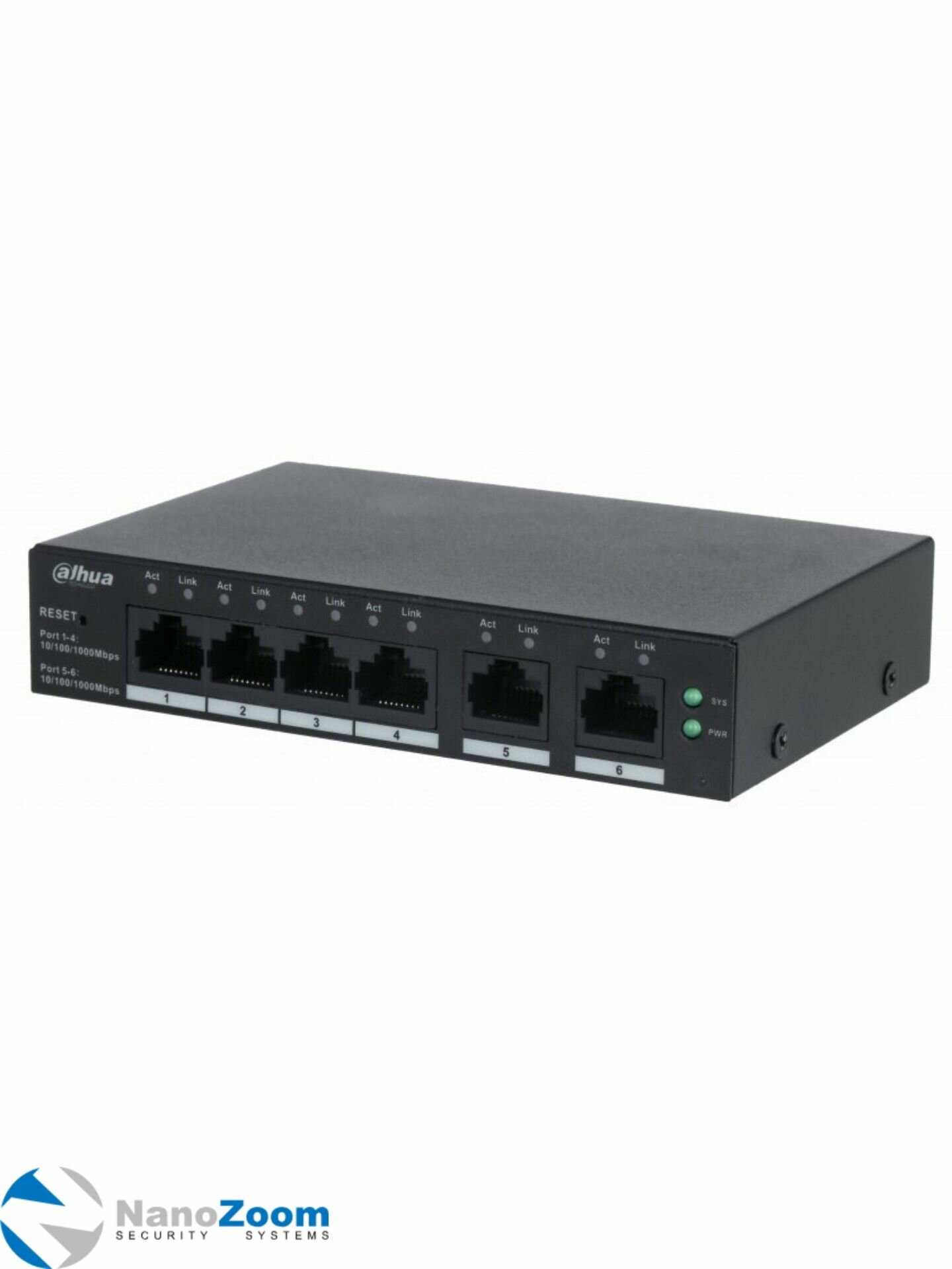 Dahua DH-CS4006-4GT 6-портовый управляемый коммутатор