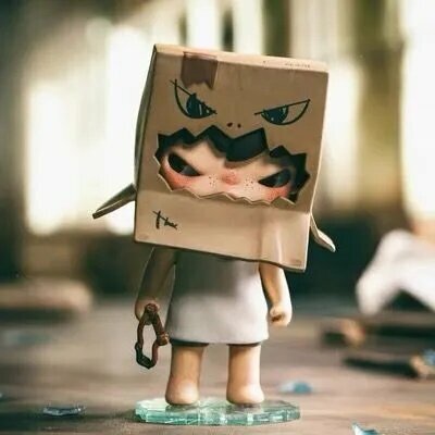 POP MART - Коллекция HIRONO Little Mischief Series Figure, Destroyer , Подарки, украшения комнат, 1 шт